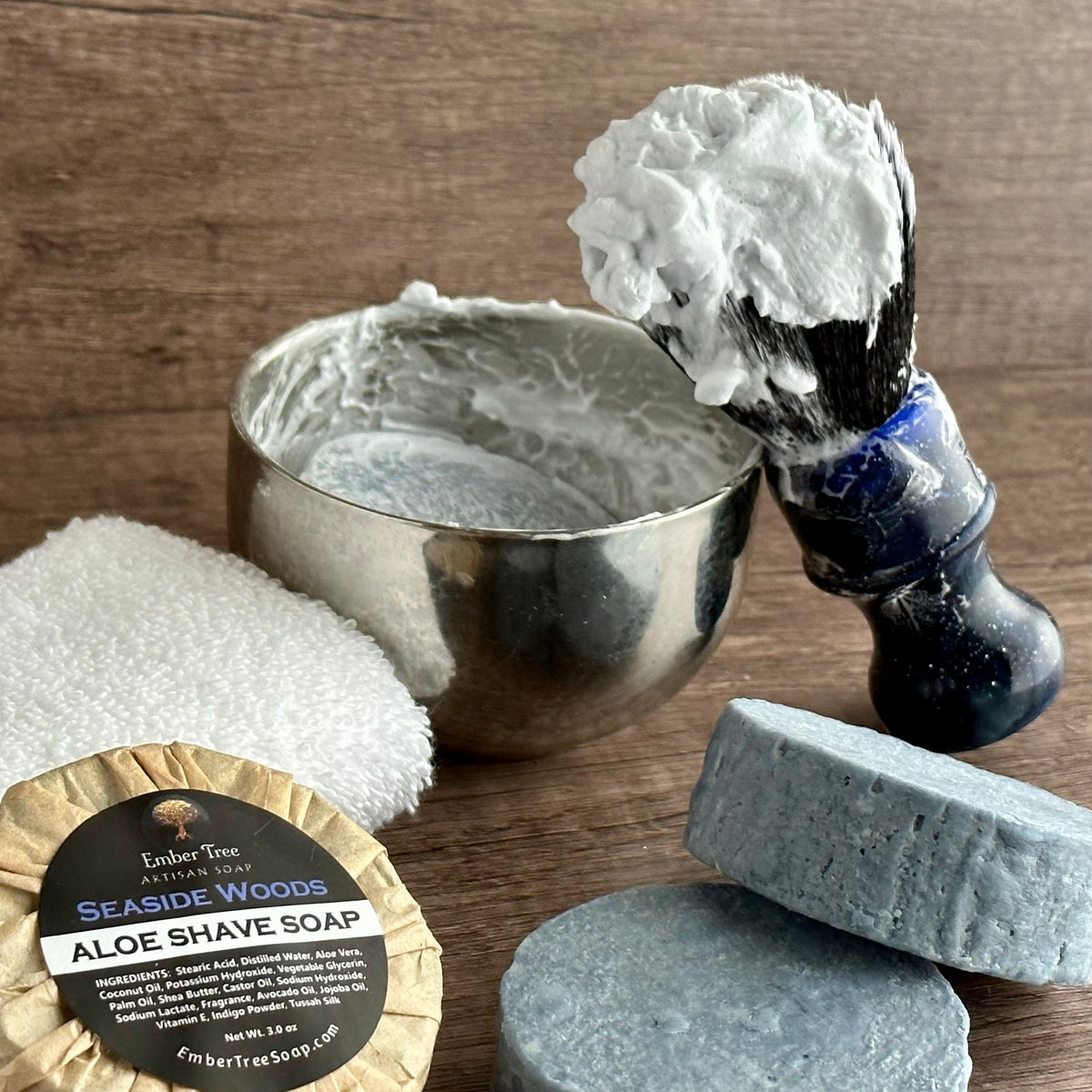 Aloe Shave Soap – Ember Tree Soap
